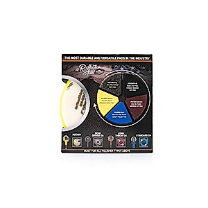 The Rag Company - Buff and Shine Reflection Artist Complete 5" Buffing Kit - Combination of Five Pads, URO line, Easy to Use Combo