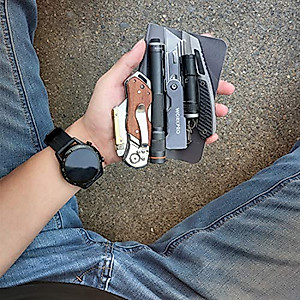 WORKPRO 3-Piece Quick Change Folding Pocket Utility Knife Set with Belt Clip