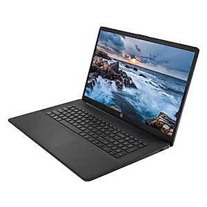 HP Newest 17 Laptop, 17.3" HD+ Screen, AMD Athlon Gold 3150U Processor, 8GB DDR4 RAM, 256GB PCIe SSD, Wi-Fi, Webcam, Bluetooth, HDMI, Windows 11 Home, Black