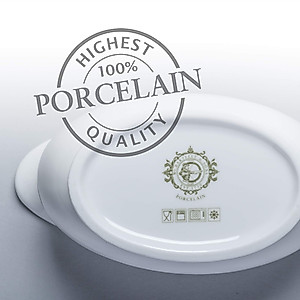 WM Bartleet & Sons 1750 T194 Wm Bartleet & Sons Traditional Porcelain Gravy and Sauce Boat 240ml, White