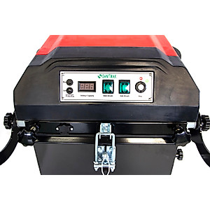 SANITMAX 41.3" Battery-Powered Walk-Behind Industrial Floor Sweeper Machine with Triple Brushes - Cleans up to 64,500 sq ft/hr