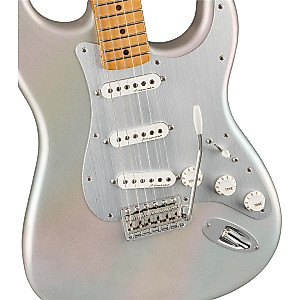 Fender H.E.R. Stratocaster Electric Guitar, with 2-Year Warranty, Chrome Glow, Maple Fingerboard