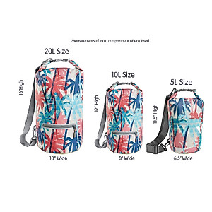 Skog Å Kust DrySak Waterproof Dry Bag | 10L Palm