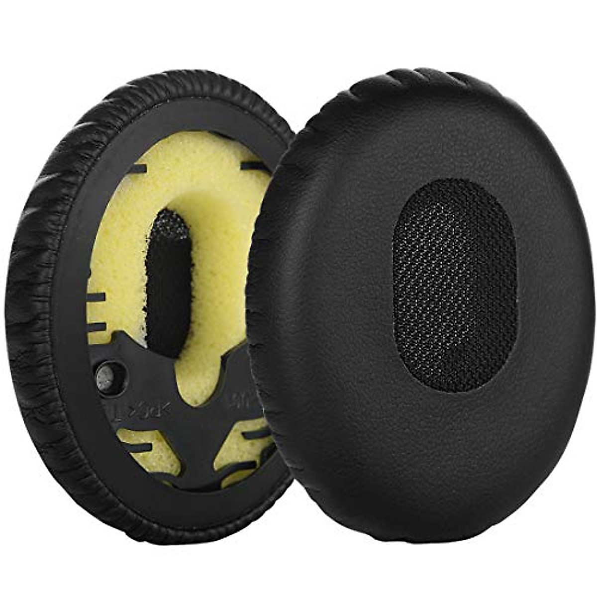 Geekria QuickFit Replacement Ear Pads for Bose On-Ear OE, OE1 Headphones Ear Cushions, Headset Earpads, Ear Cups Cover Repair Parts (Black)