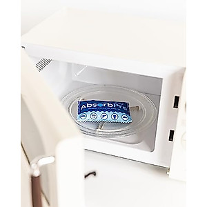 Absorb Pro - 100g (1-pack) Rechargeable Desiccant Pouch - Moisture Absorbing Bag - Dehumidifier for Bins, Totes, Safes, Cars, and Boats - Made from Silica Gel