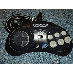 Sega Genesis Super Pad Game Controller By Performance # P-042c