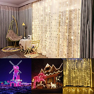 Solar String Lights，7m 50 LEDs Waterproof Teardrop-Shaped - White LED Outdoor String Lights for Cafe, Garden, Home, Landscape, Holiday, Wedding Decorations