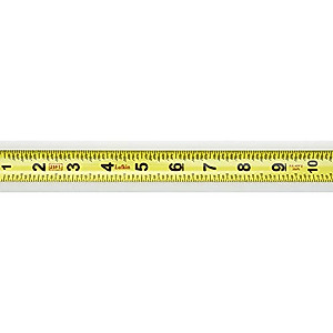 Crescent Lufkin 1" x 25' Hi-Viz Blue Quickread Yellow Clad Tape Measure - QRL625MP