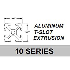 Roll-in T-Nut with Set Screw | 1/4-20 Tap | 24 Pack |10 Series T-Slot | Compatible with 80/20: 3313