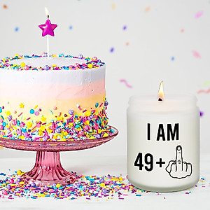 50th Birthday Gifts for Women Men, 50th Birthday Decorations Birthday Candles, Unique Funny Gag Cool Gifts for 50 Year Old Woman 1974 50th Birthday Gifts for Her Him Best Friend Brother Sister Dad Mom