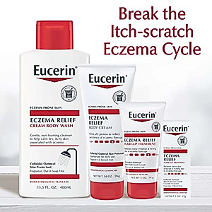 Eucerin Eczema Relief Cream - Full Body Lotion for Eczema-Prone Skin - 8 oz. Tube