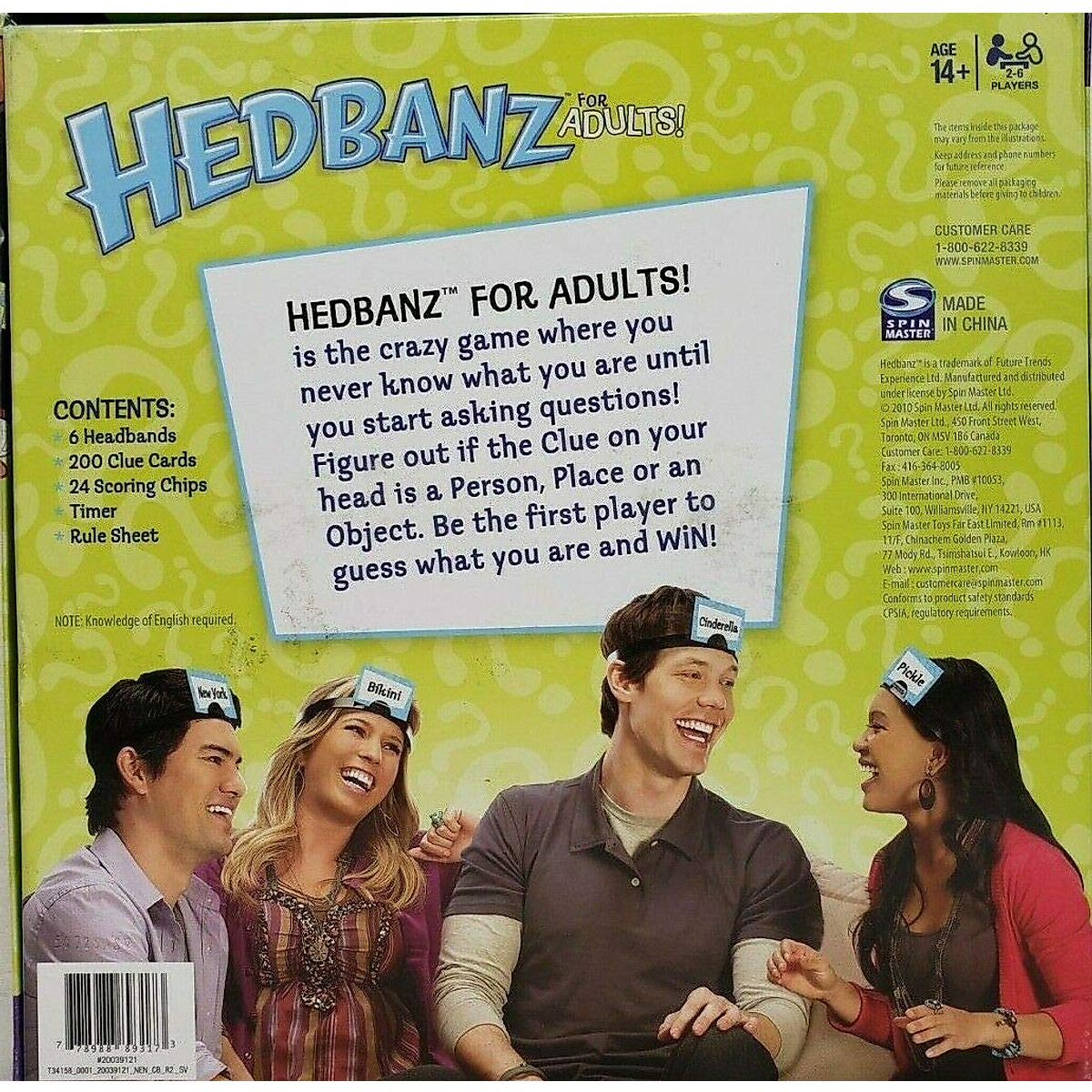 Spin Master Hedbanz for Adults