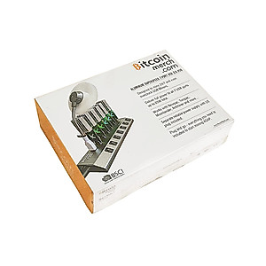 BitcoinMerch.com - Powered 7-Port USB 3.0 Hub, Upgraded 65W Compatible with Newpac, Twopac, Moonlander, Antminer US Plug - USB Miner NOT Included
