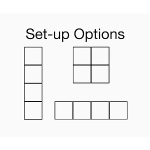 Whitmor Kids Storage Cubes Set of 4 Multicolor