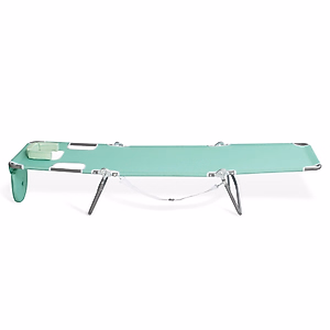 Ostrich Chaise Lounge Beach Chair for Adults with Face Hole - Versatile, Folding Lounger for Outside Pool, Sunbathing and Reading on Stomach - Deluxe, Foldable Laying Out Chair for Tanning