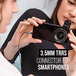 Rode SmartLav+ Lavalier Microphone for Smartphones,Black