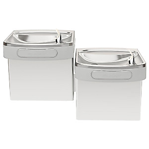 Elkay EZSTL8SC Wall Mount Bi-Level ADA Versatile Cooler, Non-Filtered, 8 GPH, Stainless