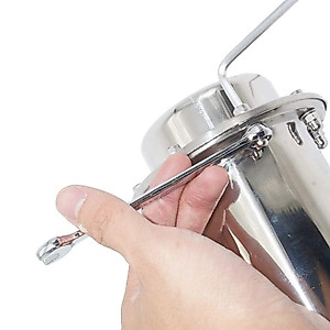 ZBMZB Large 19.5inch Stainless Steel Time Capsule Waterproof Container/Storage Bury