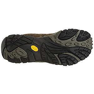 Merrell Men's Moab 2 Mid Waterproof Hiking Boot, Earth, 10.5 Wide 2E US