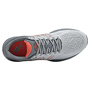 New Balance mens 680 V7 Running Shoe 10.5 Grey/Ghost Pepper/Black