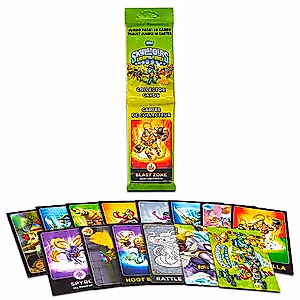 ACTIVISION Skylanders Trading Card Set - Skylanders Party Favors Bundle with 6 Skylanders Collectible Card Packs for Kids, Toddlers (Skylanders Party Supplies)
