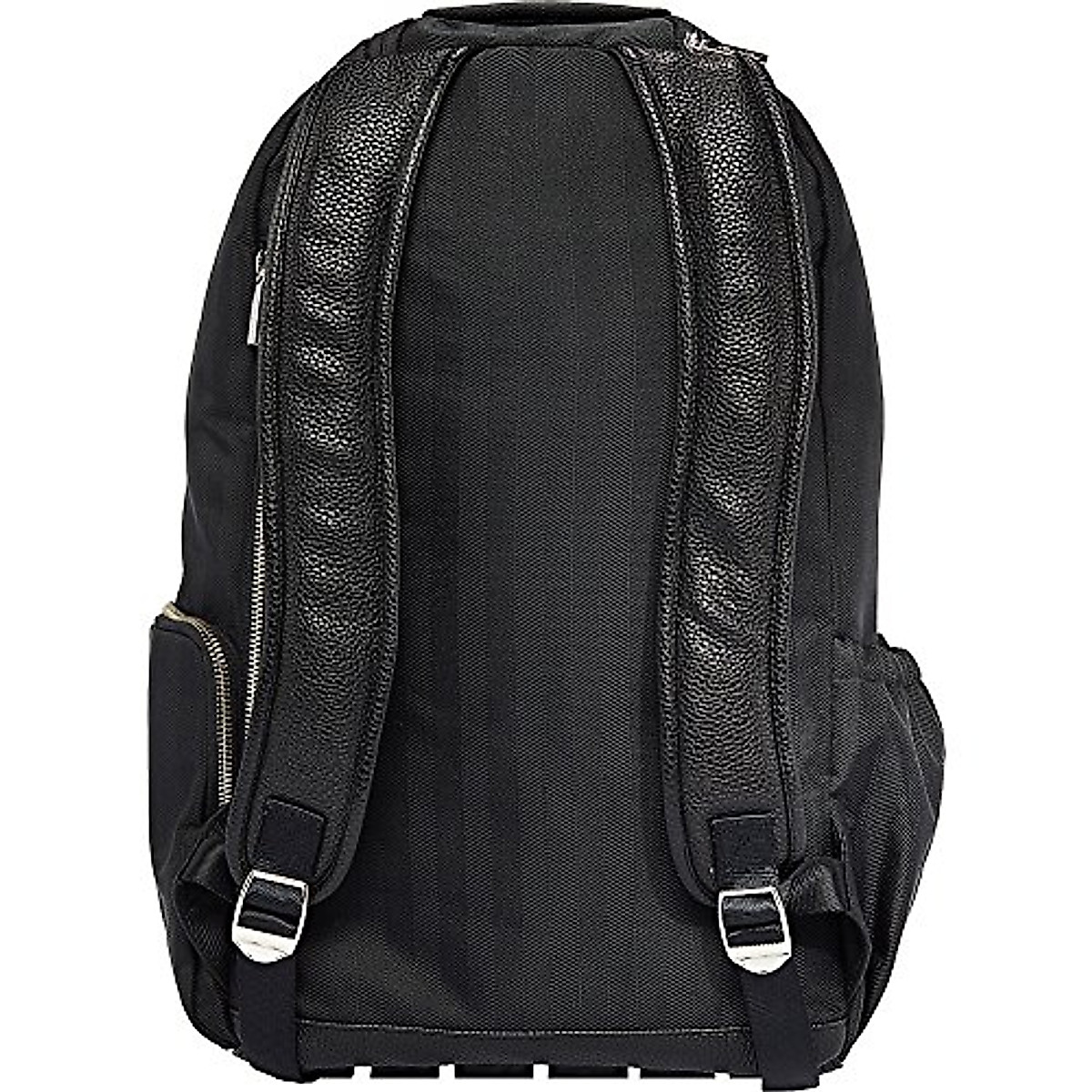 Itzy Ritzy Diaper Bag - Large Capacity Boss Backpack Diaper Bag Featuring Bottle Pockets, Changing Pad, Stroller Clips & Comfortable Straps, Coffee And Cream