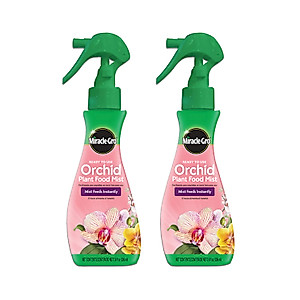 Miracle-Gro Ready-To-Use Orchid Plant Food Mist, 8 oz., Orchid Food Feeds Plants Instantly, 2-Pack