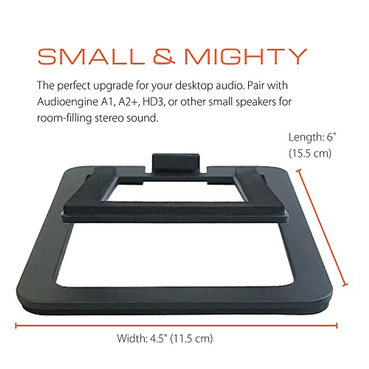 Audioengine HD3 Powered Bluetooth Speakers and DS1M Metal Desktop ...