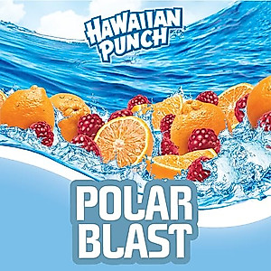 Hawaiian Punch Polar Blast Fruit Juice Drink, 10 Fl Oz Bottles, 24 Count (4 Packs Of 6), Ready-to-drink, On-the-go, Caffeine-free, Carbonation-free, Gluten-free, Excellent Source Of Vitamin C