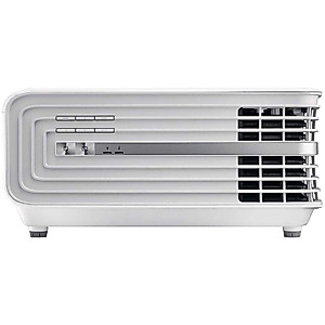 Optoma UHD60 True 4K UHD Projector, Bright 3000 Lumens, Entertainment and Movies, Rec.2020 with DCI-P3 for Wide Color Gamut, HDMI 2.0 and HDR10, WHITE