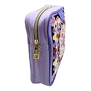 Estee Lauder Cosmetics Makeup Travel Bag (Amba Living ≈ Lavender Print)