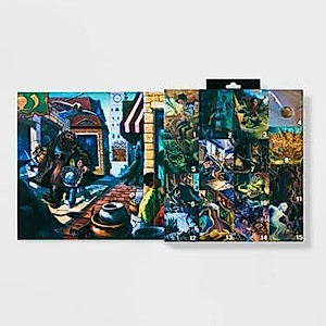 Harry Potter Countdown to Christmas Advent Calendar - Bundle of 15 Hogwarts Socks for Women | One Size Wizard Socks