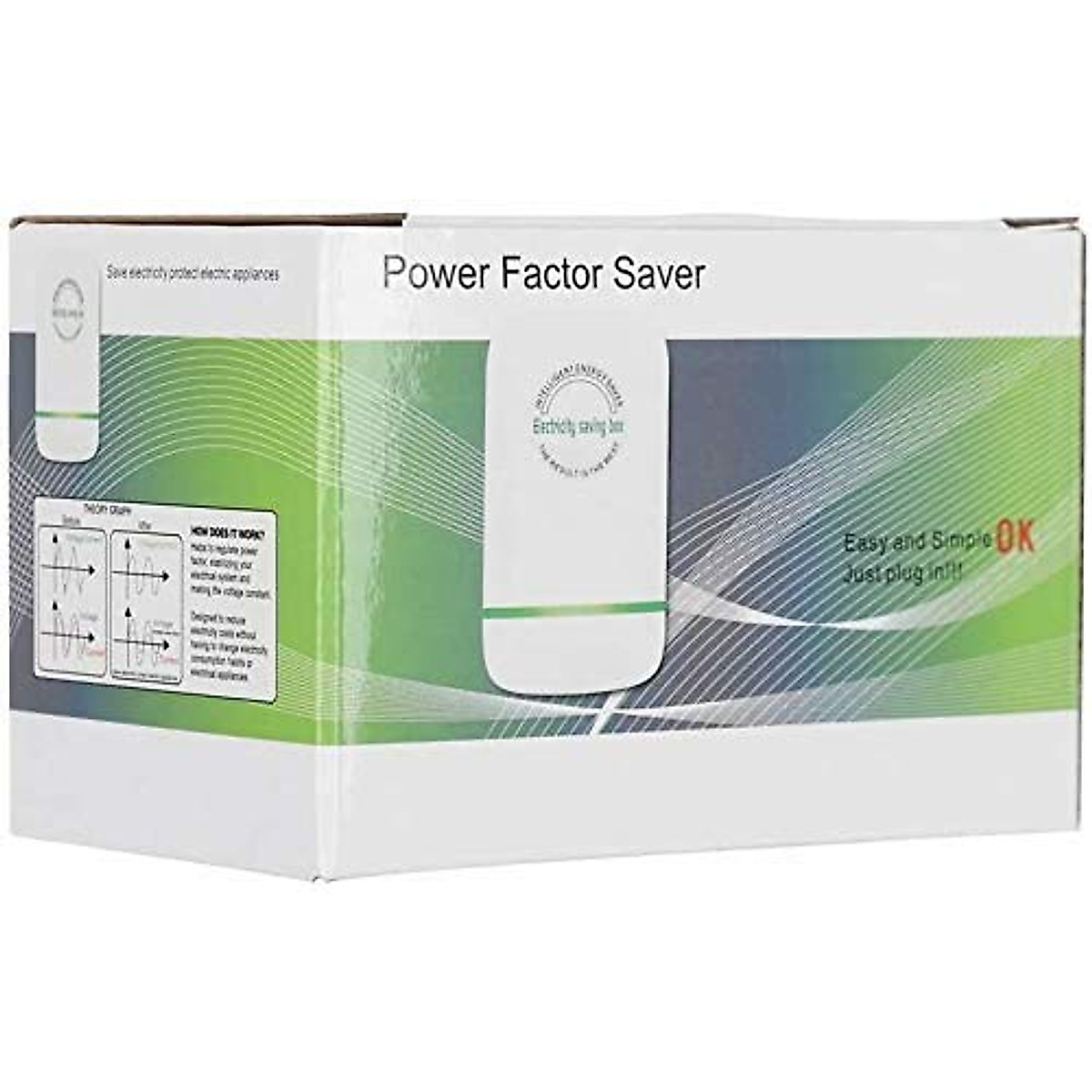 Fantasyon,2 Pack Power Saver, Energy Saver, Household Power Saver, Power Saving and High Efficiency US Plug 90V-250V 30KW