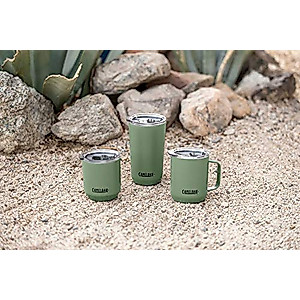 CamelBak Horizon 10oz Rocks Tumbler - Cocktail Glass - Insulated Stainless Steel - Tri-Mode Lid - Moss