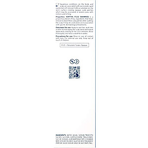 Ducray Kertyol P.S.O. Shampoo, Scalp Prone to Psoriasis, Micronized Sulfur, Salicylic Acid, Soothes Red, Irritated Scalp, 6.7 oz.