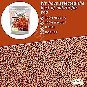 bonballoon ( 26.45 oz / 750 gm ) Organic Herbal Garden Cress Seed Seeds Lepidium Sativum Halim Chandrashoor Chandrasur Cresson De Fontaine For Agriculture & Health حب الرشاد, 26.45 Ounce / 750 gm