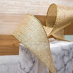 CT CRAFT LLC Orange Satin with Spider Wired Ribbon 2.5 Inch x 10 Yards for Halloween Home Decor Tree Topper Bow Gift Wrapping DIY Crafts Wreath Garland