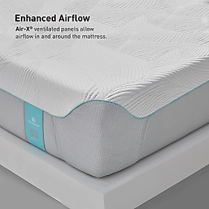 Bedgear Sport Performance Mattress – Queen Mattress – Firm Feel – Powered by Ver-Tex Technology – Instant Cooling and Breathable Sleep