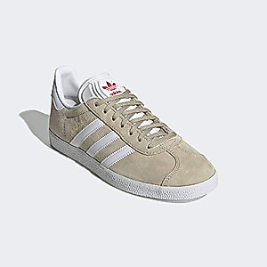 adidas Originals Gazelle Savannah/White/Glory Red 8 B - Medium