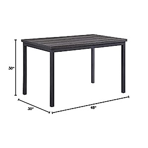 Homelegance Dining Table, Gray