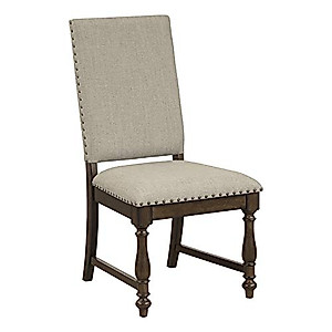 Lexicon Silverlake Dining Side Chair (Set of 2), Beige