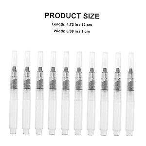EXCEART 10pcs Bulk Pencils Travel Set Paint Brushes Set Watercolor Paint Brushes Water Coloring Brush Pens Watercolor Brushes Water Soluble Drawing Tool Set of Brushes Painting Pen