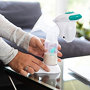 Evenflo Feeding Occasional Use Closed System Advanced Single Electric One-Handed Breast Pump