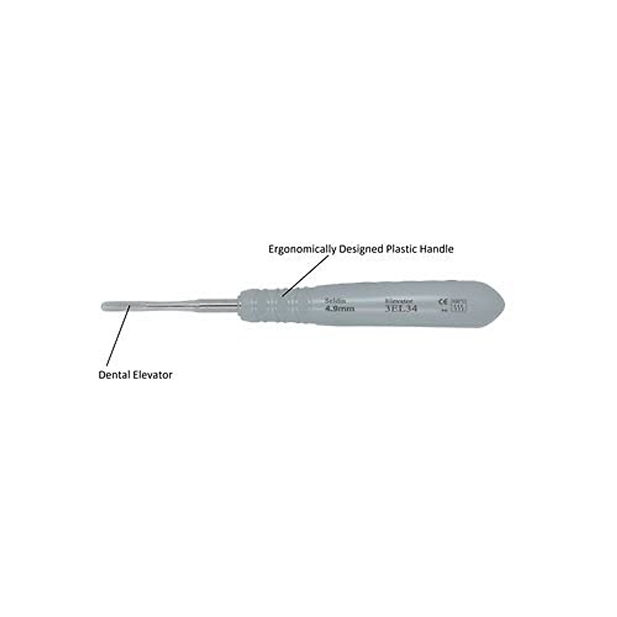 Osung Dental Plastic handle Elevator - 3EL34S