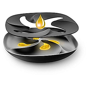 Philips Avance Collection XXL Digital Twin TurboStar Airfryer Black/Silver - HD9650/96 (Renewed)