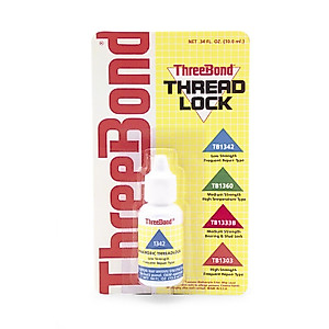 Three Bond Int'L, Inc. Thread Lock-Low/10Ml 1342At002