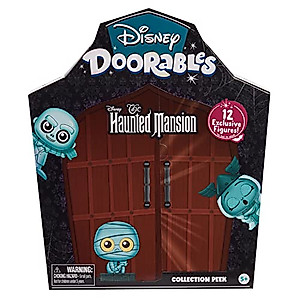 Disney Doorables The Haunted Mansion Collection Peek, Includes 12 Exclusive Mini Collectible Figures, Styles May Vary, Kids Toys for Ages 5 Up, Amazon Exclusive by Just Play