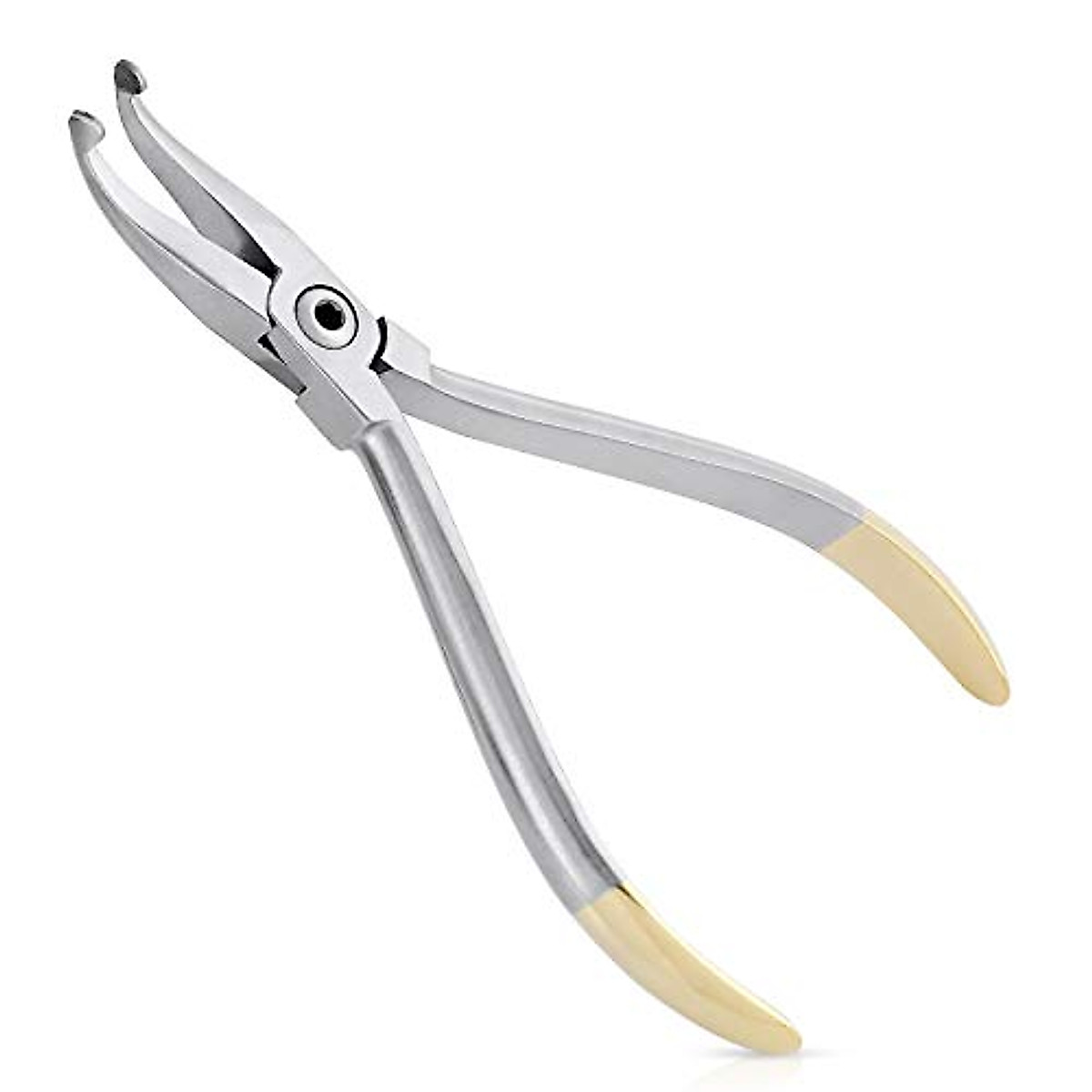 Dental Curved How Pliers, Orthodontic Position Angled Appliance Plier Wire Bending Instrument for Dentist, Multi-Purpose Lip Arches Bending Pliers Holding Arch Wires Plier