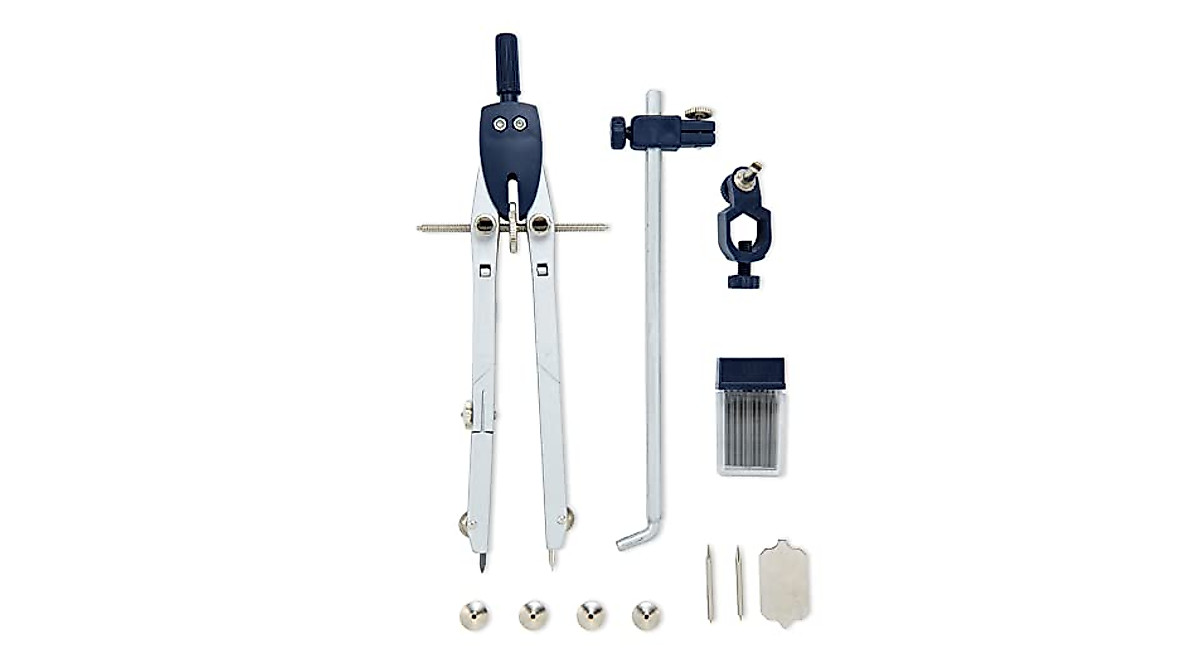 Mr. Pen Professional Metal Compass for Geometry & Art