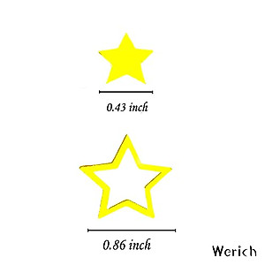 Werich Star Confetti Merry Christmas Max Party Gold Table Confetti Birthday Baby Showe Wedding Metallic Foil Stars for Party Bridal Shower Festival Theme Party Decorations Supplies